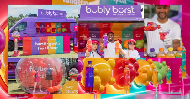 Inflatable Marketing for Product Launches | Bubly Brand Activation